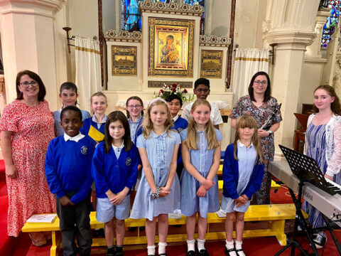 Choir Sing at Confirmation | Abbey Catholic Primary School